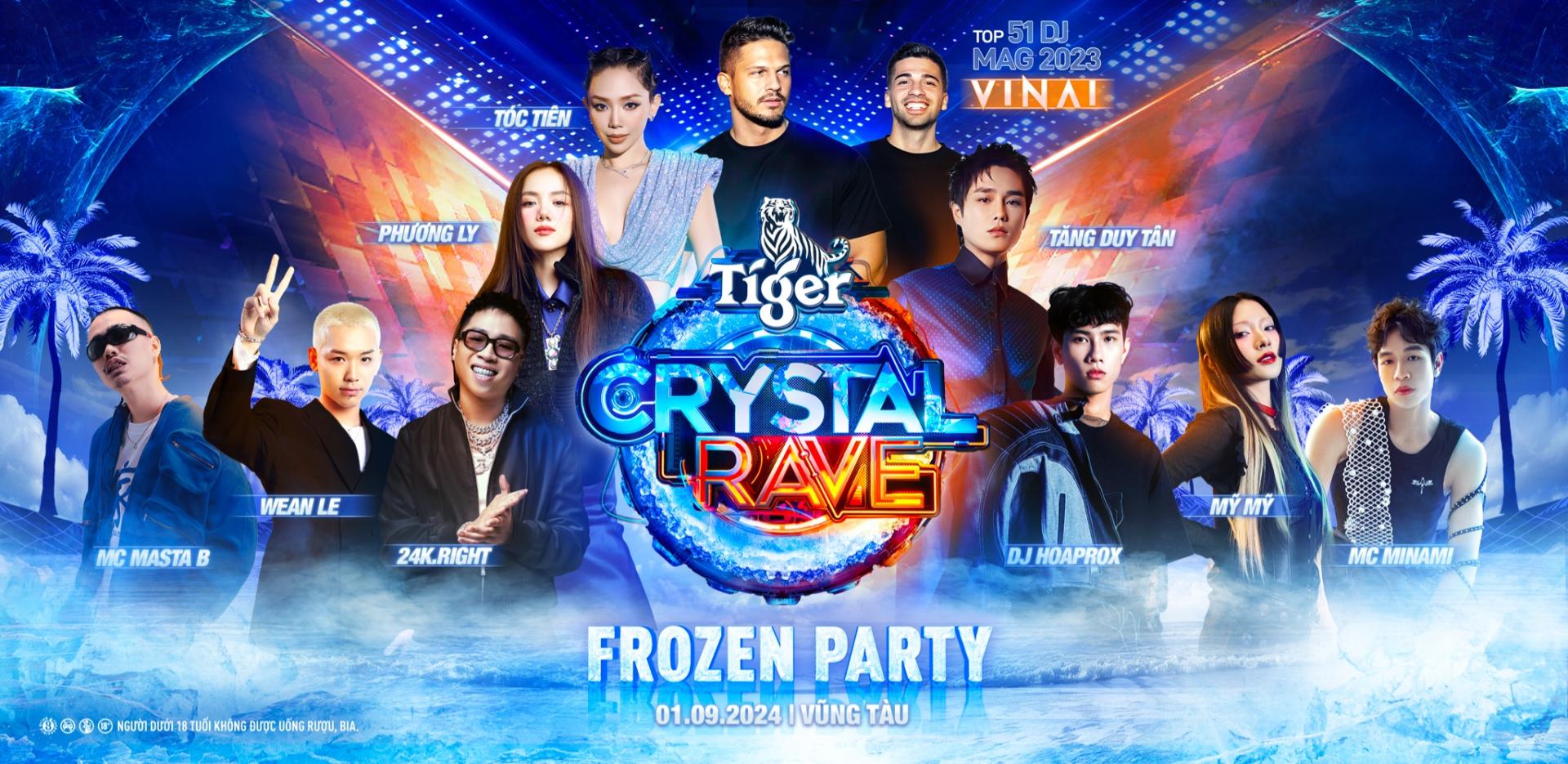 Tiger Crystal Rave 'bật tiệc sảng khoái' cho hàng chục ngàn khán giả ...